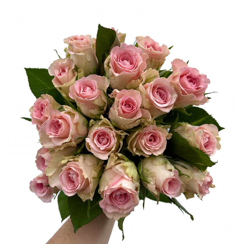 Short-Stem Rose Bouquet – Flores Mantilla: Floral Design & Gifts
